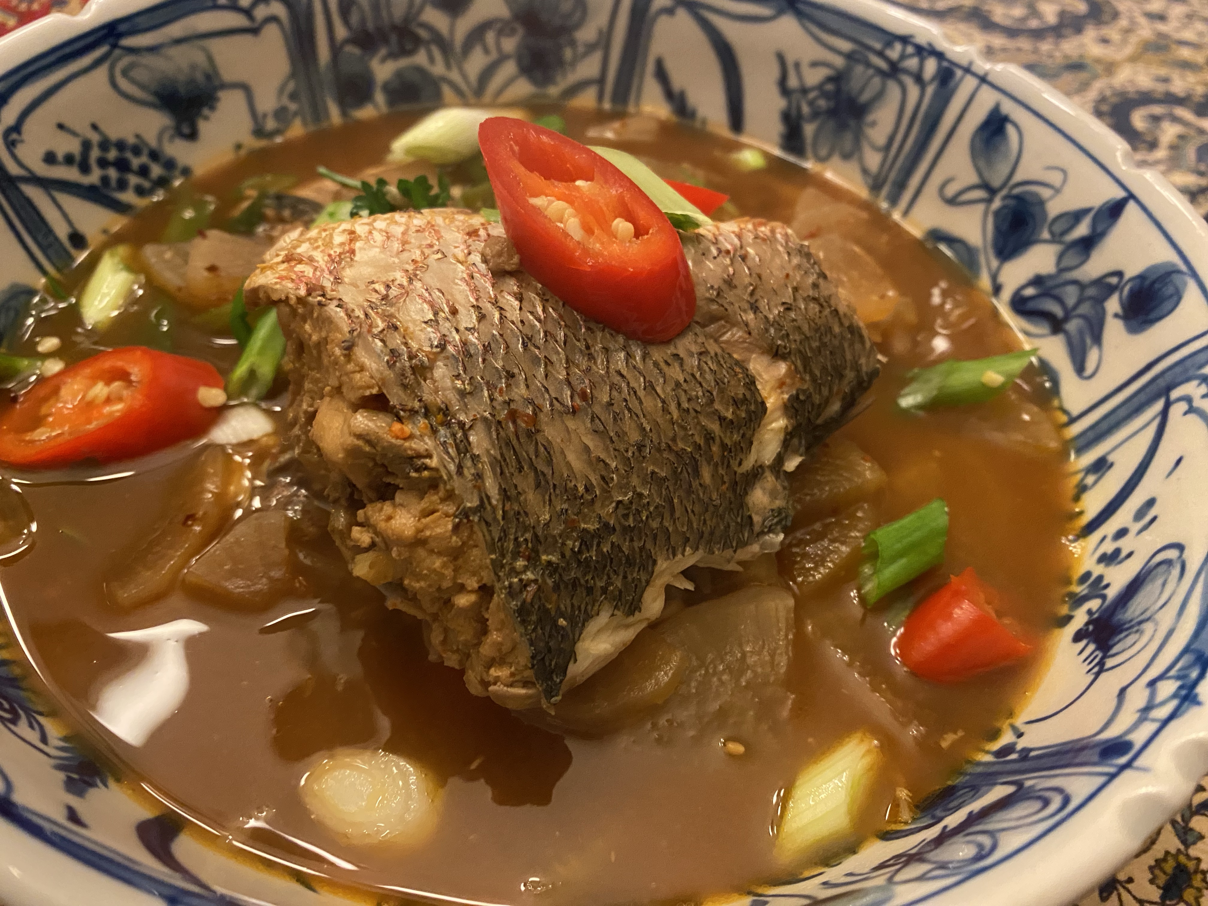 Korean spicy fish and radish stew (maeuntang) – Cooking Adventures